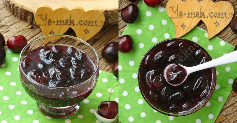 Ev Yapımı Kiraz Reçeli Tarifi (Resimli Anlatım) | Yemek Tarifleri