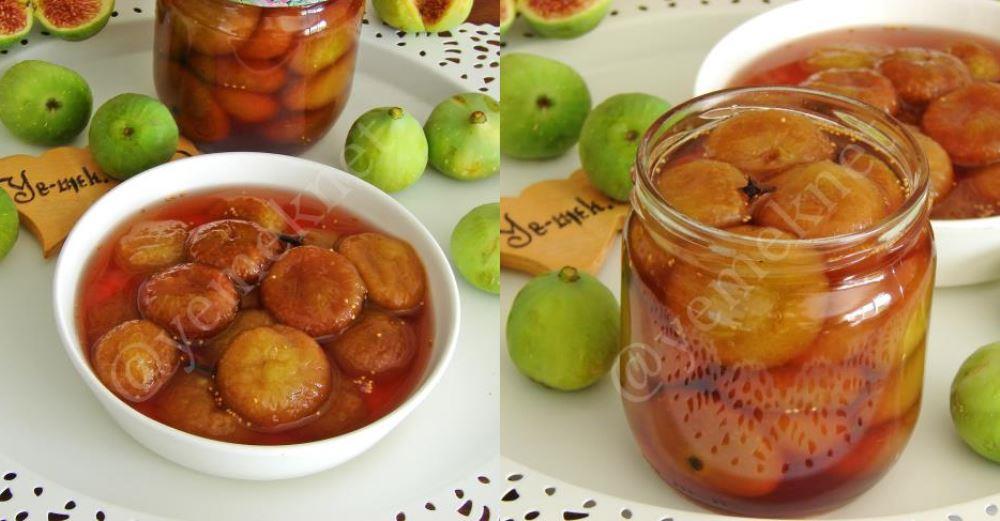 İncir Reçeli Tarifi (Resimli Anlatım) | Yemek Tarifleri