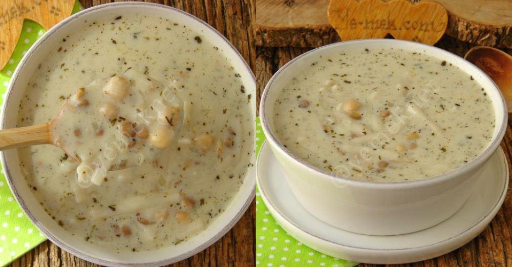 Mercimekli Erişteli Yoğurt Çorbası Tarifi (Resimli Anlatım) | Yemek ...