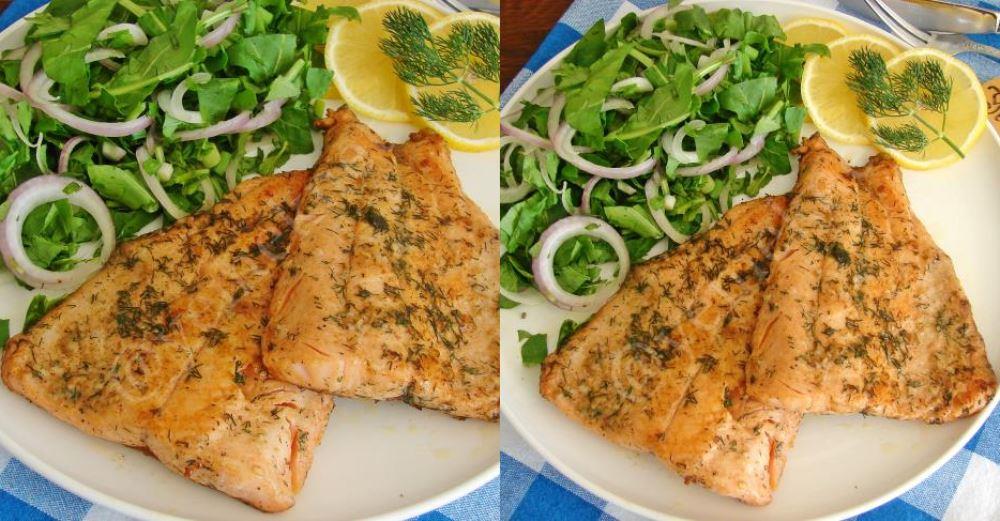 Somon Balığı Kızartması