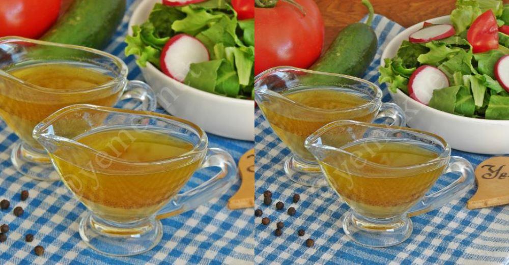 Vinegret Sosu Tarifi (Resimli Anlatım) | Yemek Tarifleri