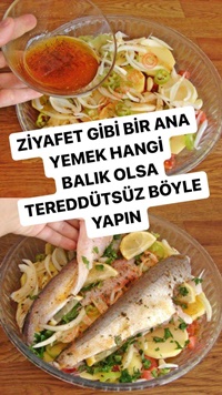 Fırında Mezgit Tarifi, Nasıl Yapılır? (Resimli) | Yemek Tarifleri ...