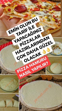 Kolay Pizza Tarifi (Resimli Anlatım) | Yemek Tarifleri